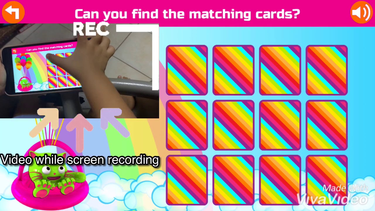 2 year old Memory game via Cubic frog |Ayesha Learns - YouTube