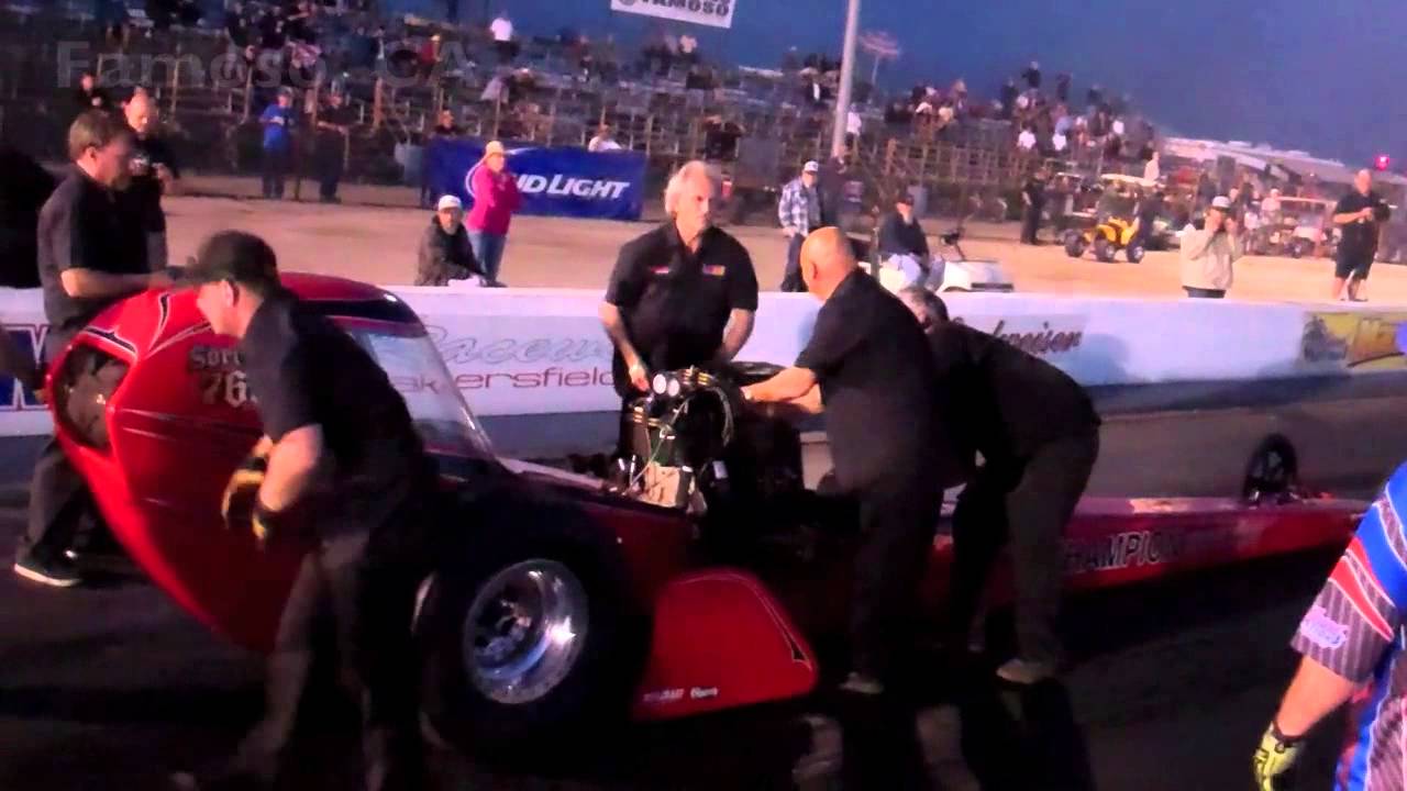 Champion Speed Shop Top Fuel Dragster at 2015 Bakersfield March Meet ...