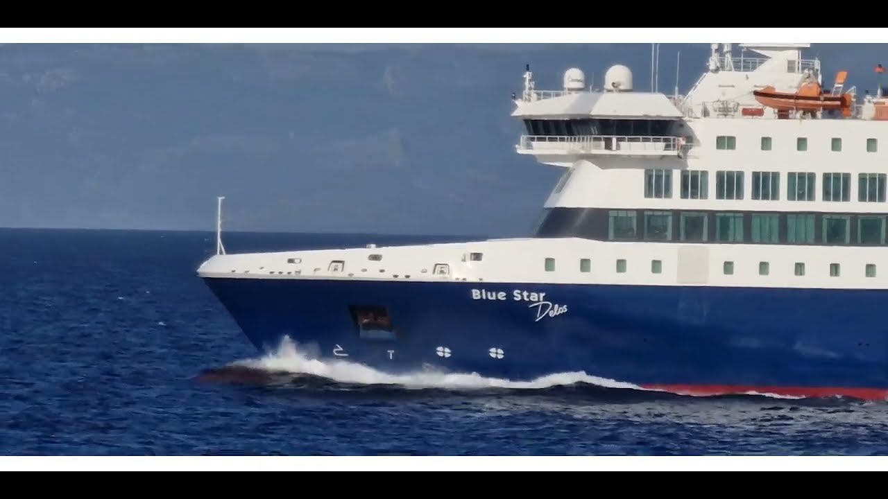 ΠΡΟΣΠΕΡΑΣΗ ΤΟΥ CHAMPION JET2 ΣΕ BLUE STAR PAROS KAI DELOS-KAIPOUTHEOS ...