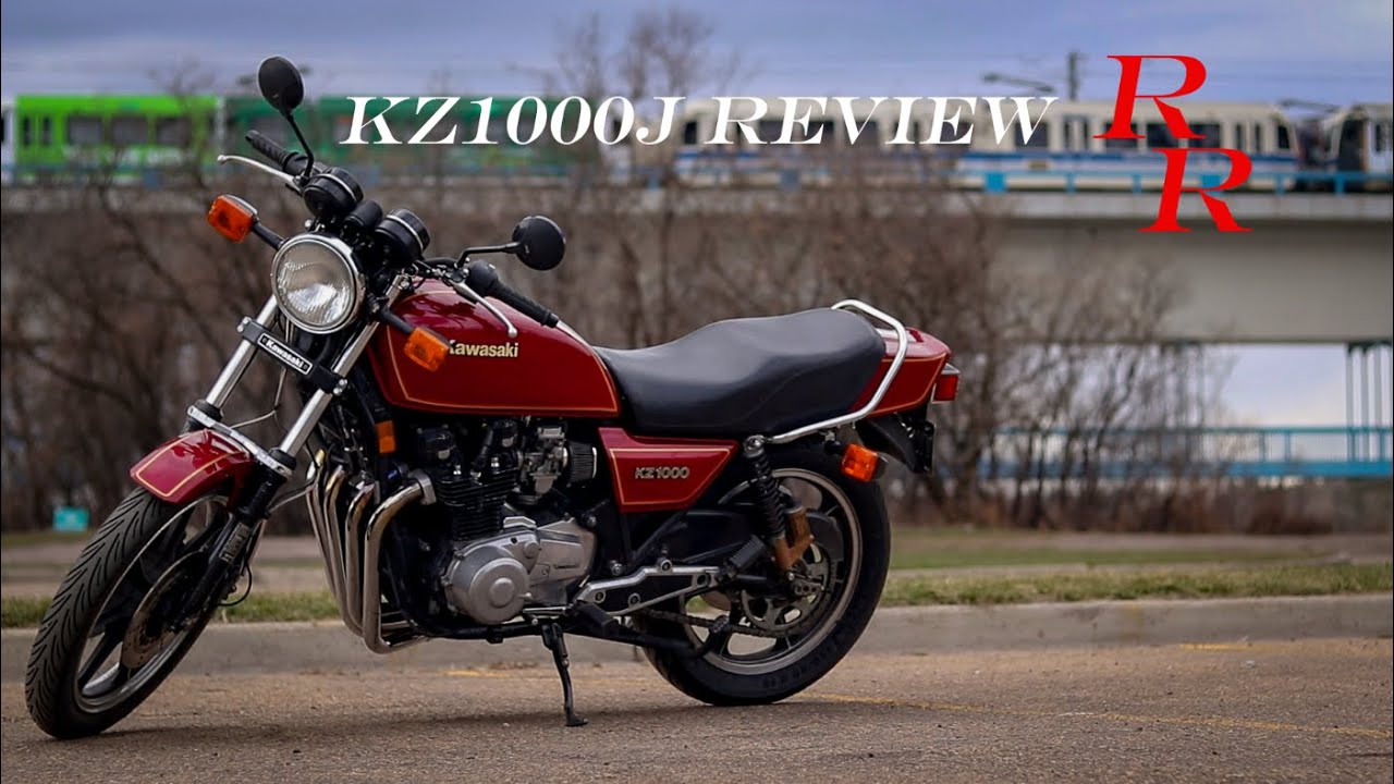 The last of the muscle bikes - The Kawasaki KZ1000J - R&R review - YouTube
