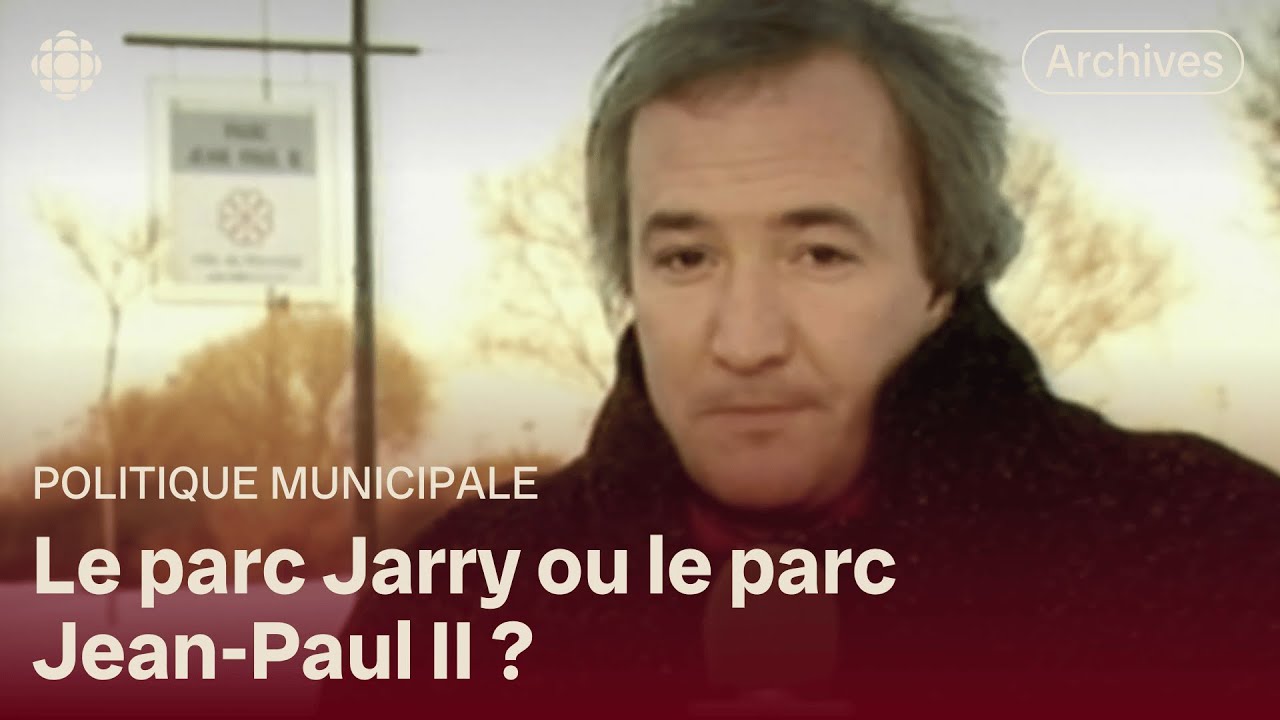 Le parc Jarry renommé parc Jean-Paul II en 1985 - YouTube
