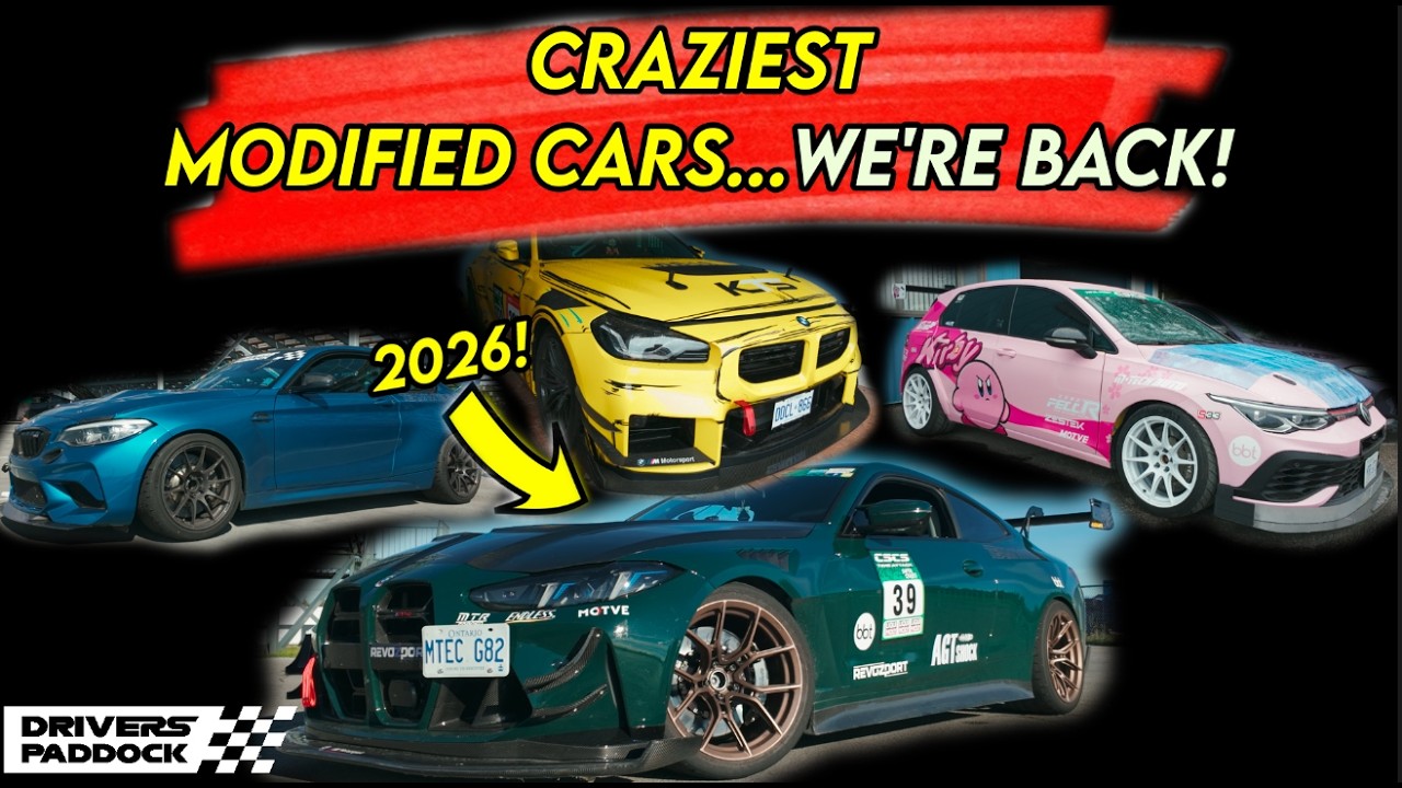 Craziest Line Up of MODIFIED Cars! Channel Update! | 2026 Is Going To ...