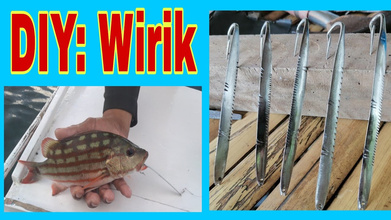 DIY: WIRIK fishing Lure Made From Welding Rod - YouTube