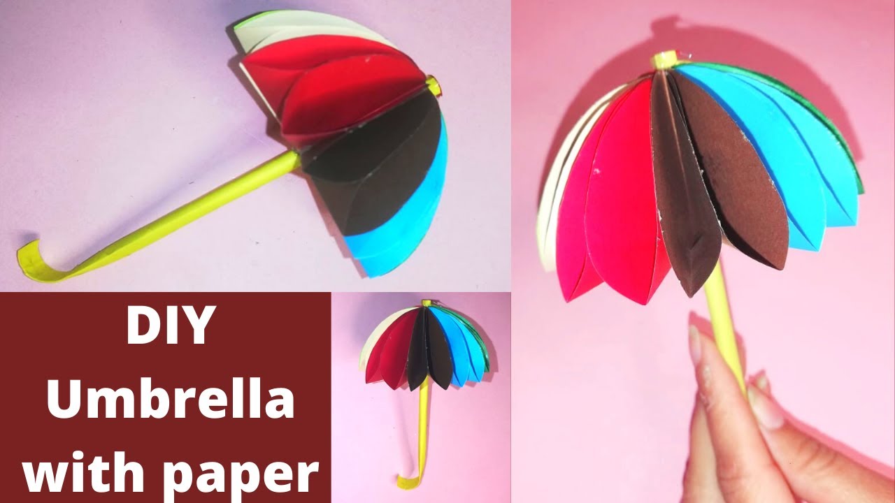 How To Make An Umbrella With Paper Diy Umbrella With Paper Paper Art Paper Crafts YouTube how-to-make-an-umbrella-with-paper-diy-umbrella-with-paper-paper-art-paper-crafts-youtube