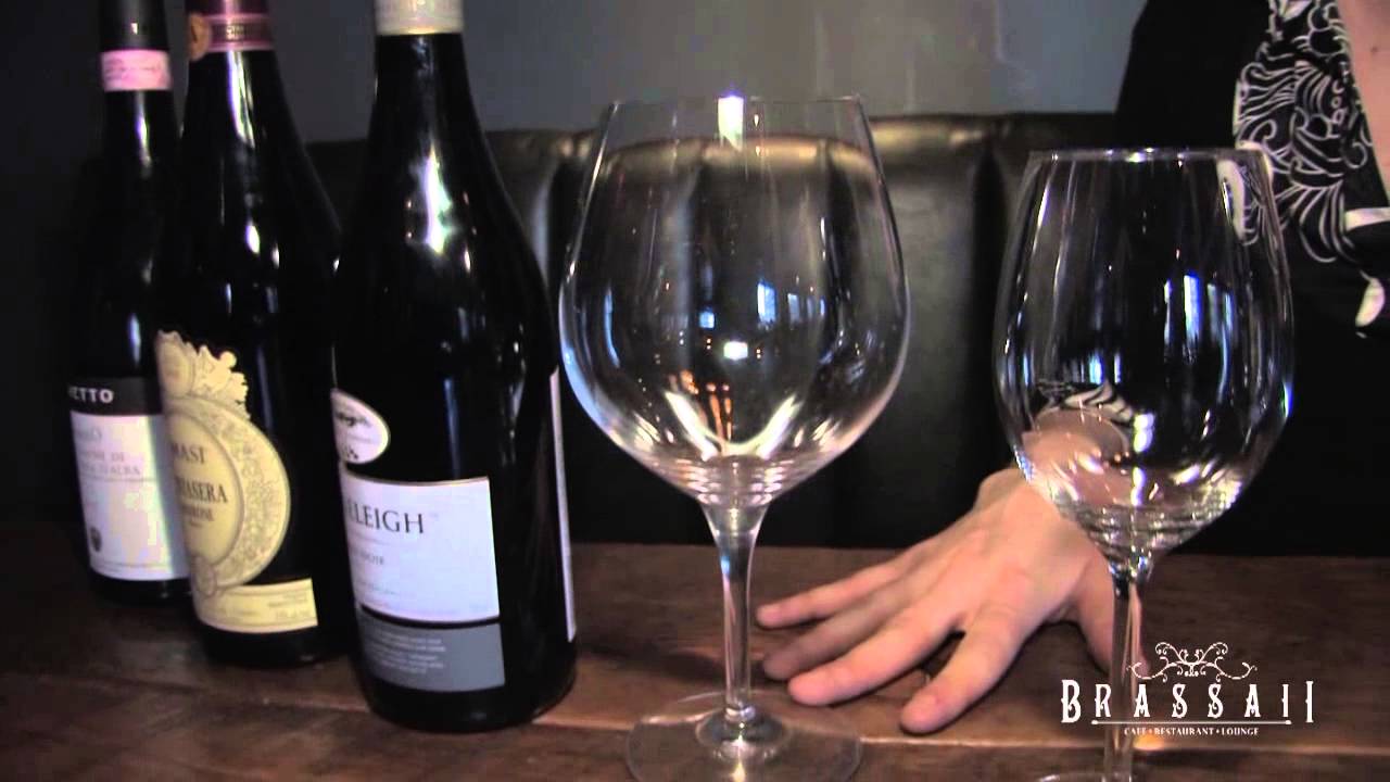 Brassaii's How to in 2 - Choosing Wine Glassware - YouTube