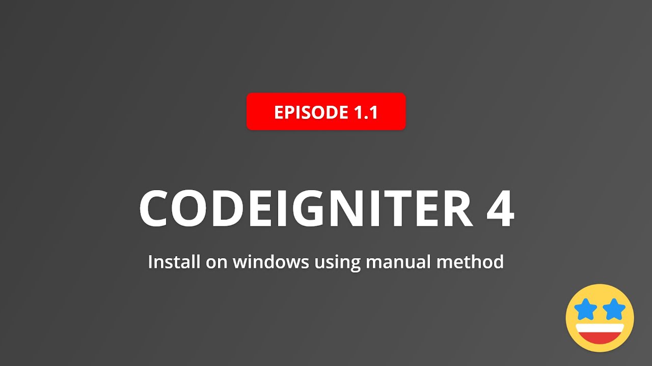 11 How To Create Codeigniter4 Project Manually On Windows Youtube 0487