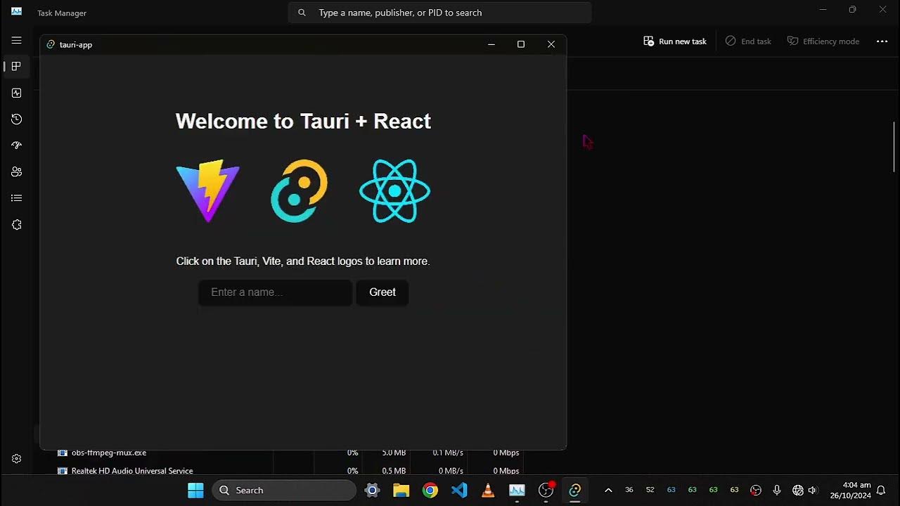 Electron App vs. Tauri App (bundle size & ram consumption) - YouTube