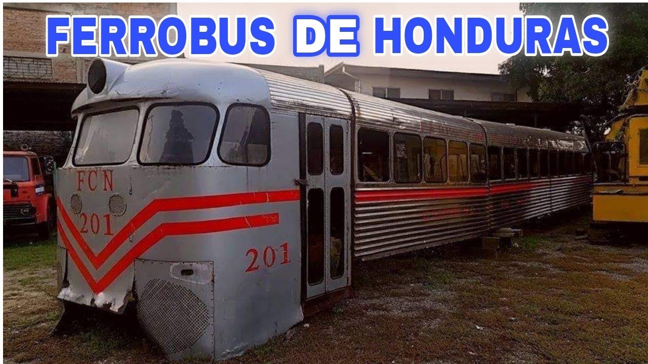 Historia del Ferrobus Ferrocarril Nacional de Honduras viaje en tren ...