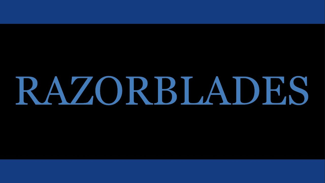 RAZORBLADES | lyrics - YouTube