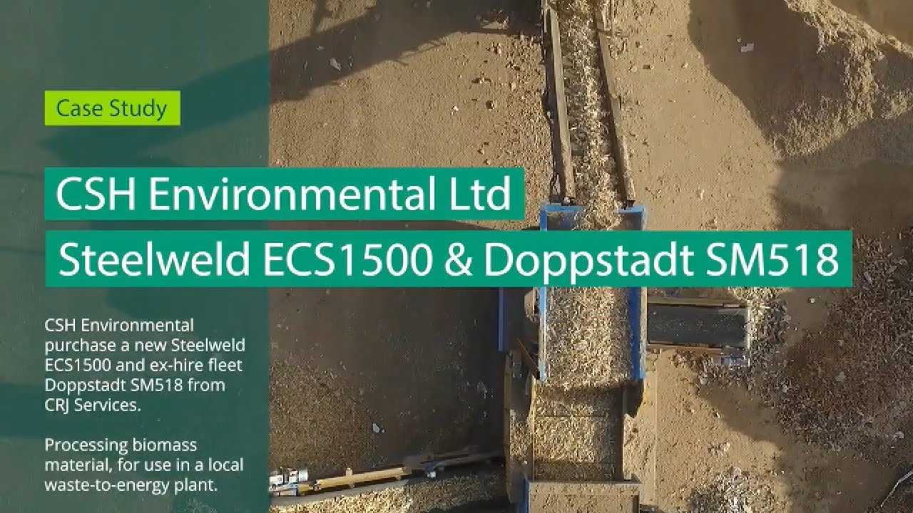 CSH Environmental Ltd - Steelweld Strobe ECS1500 + Doppstadt SM518 ...