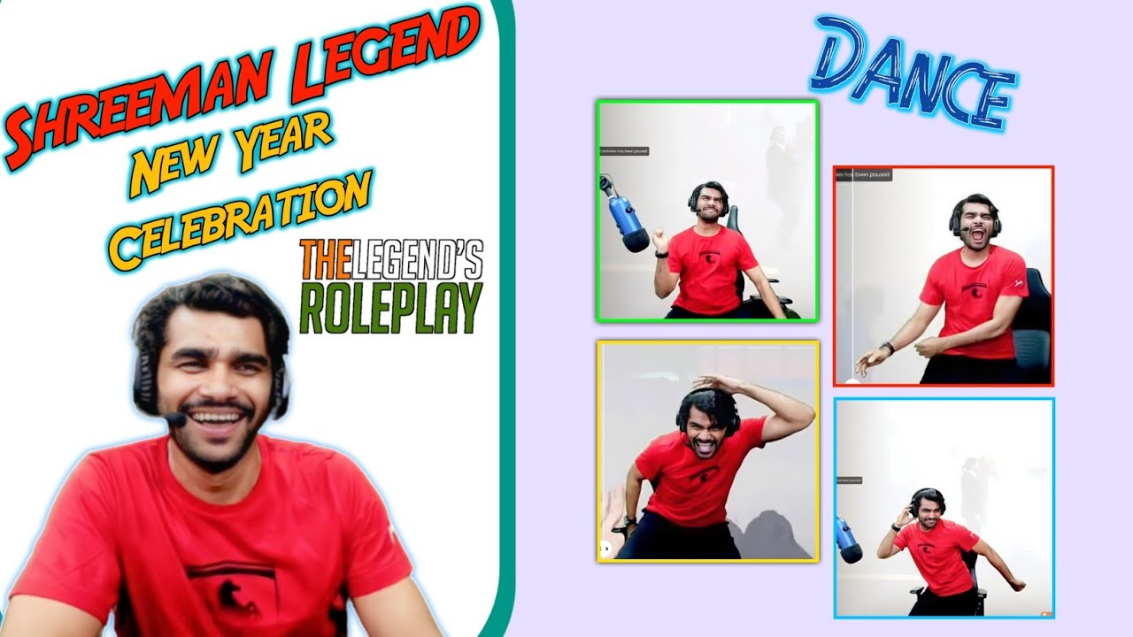 Shreeman Legend New Year Celebration On Stream Dance | THE LEGEND'S ...