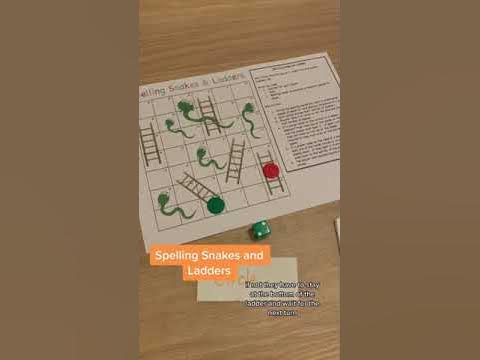Spelling Snakes and Ladders - YouTube