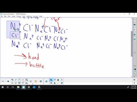 Lesson 3a Ionic molecule properties - YouTube