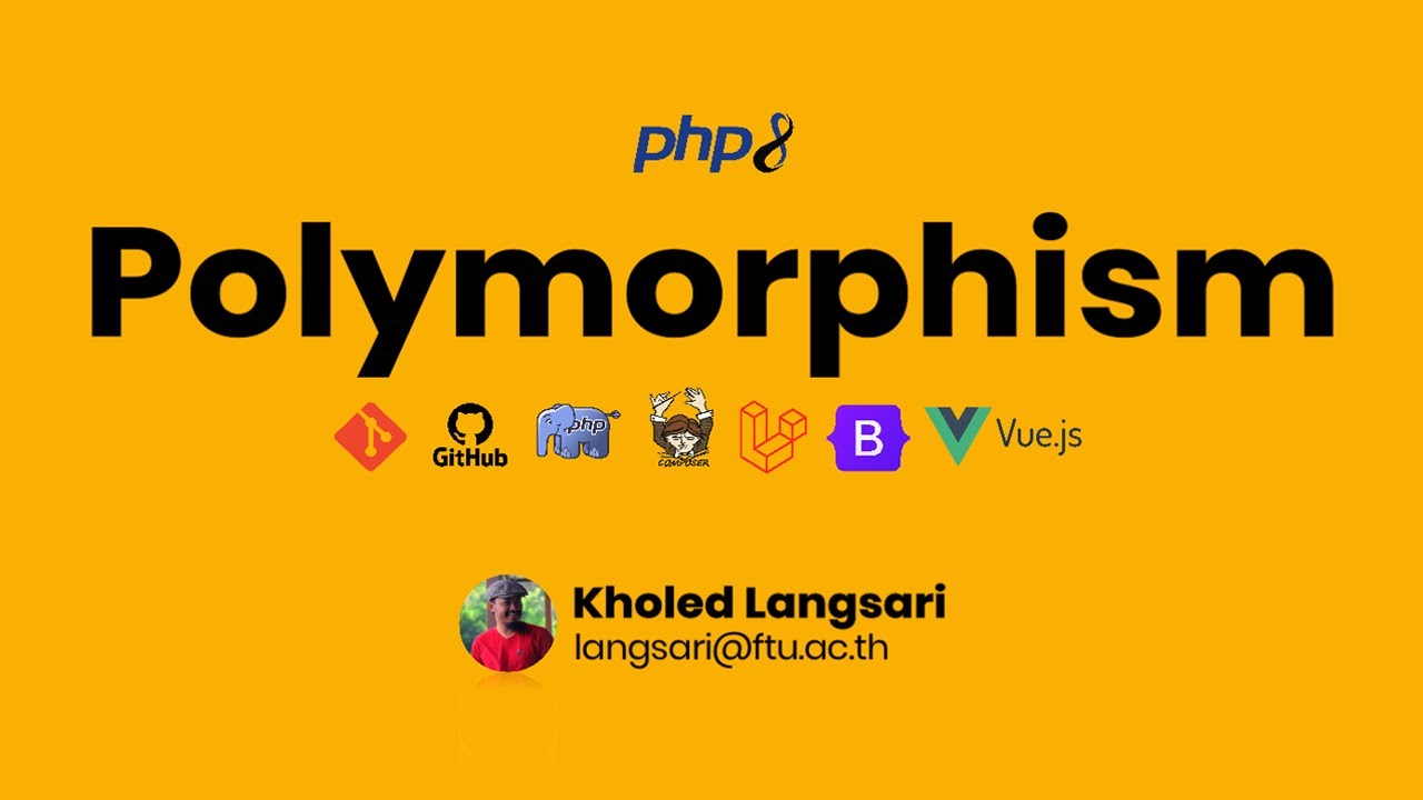 Php Polymorphism Php Object Oriented Programming Oop Part 10 8126