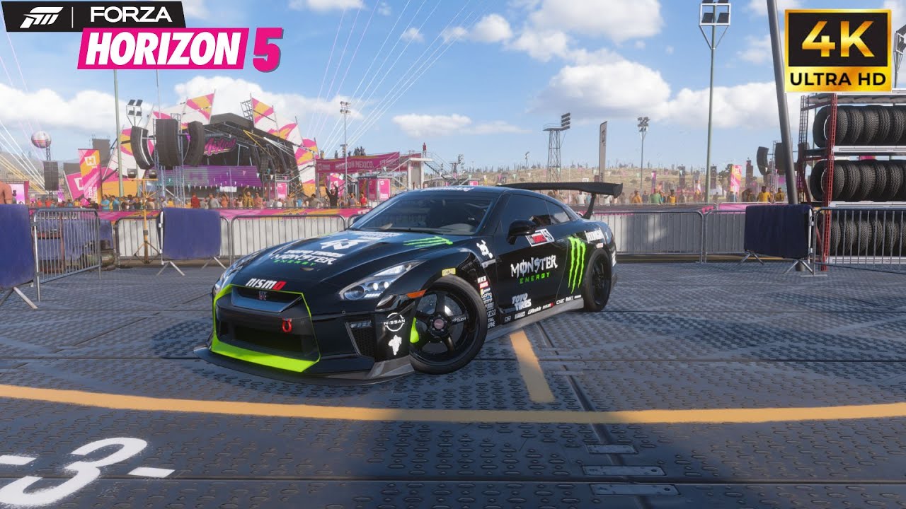 Nissan GTR Drift Build Gameplay - Forza Horizon 5 - YouTube
