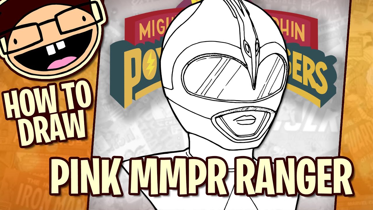How to Draw PINK RANGER / KIMBERLY (Mighty Morphin Power Rangers ...