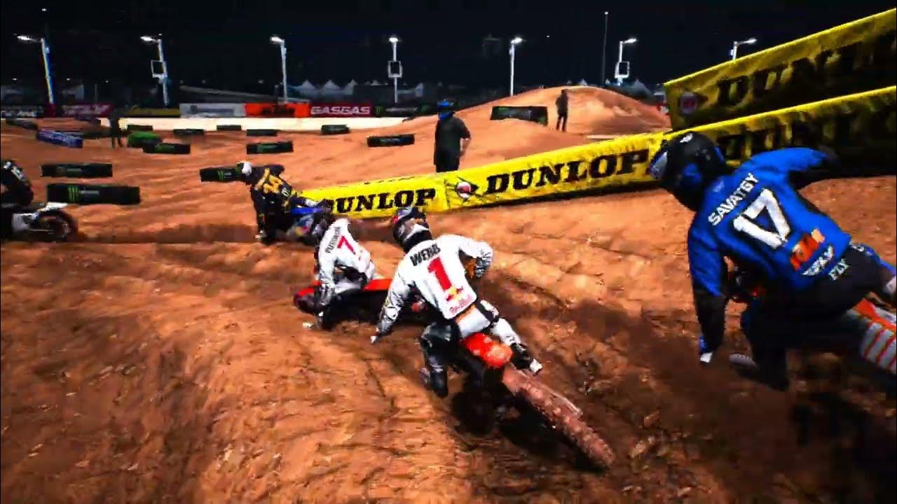 Monster Energy Supercross 6 Cooper Webb Atlanta Ps5 4k Youtube