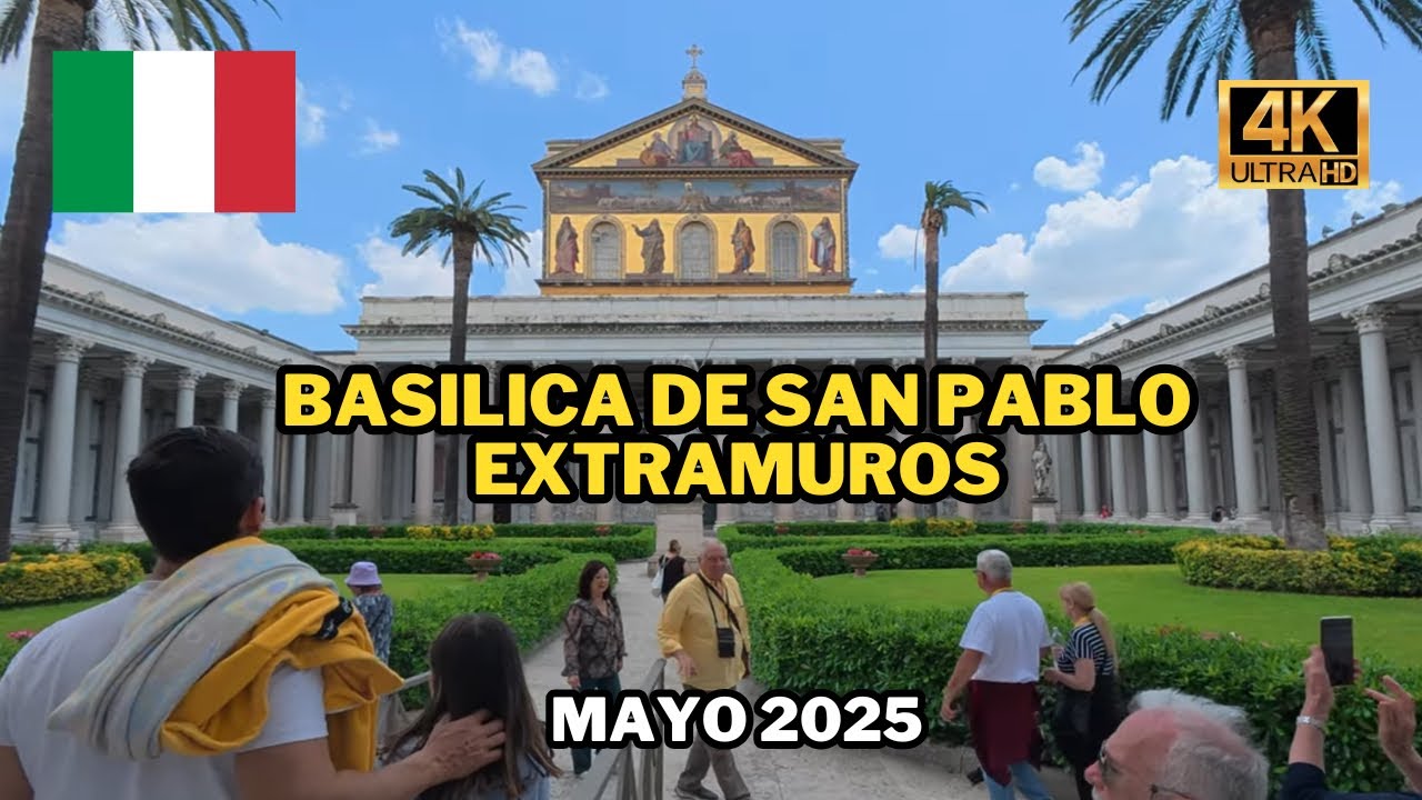San Pablo Extramuros | 🇮🇹 Roma Italia 4K - YouTube