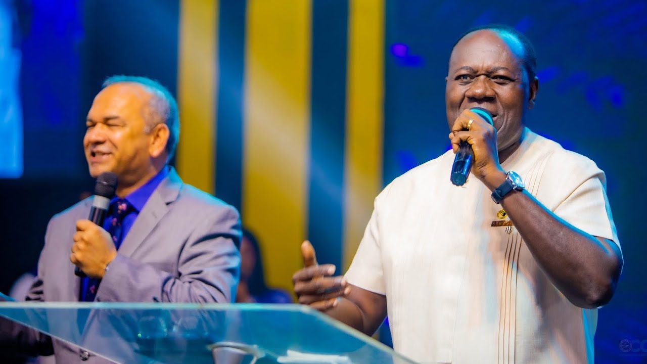 Indian Pastor Sings Twi Worship Songs with Elder Mireku at Church of ...