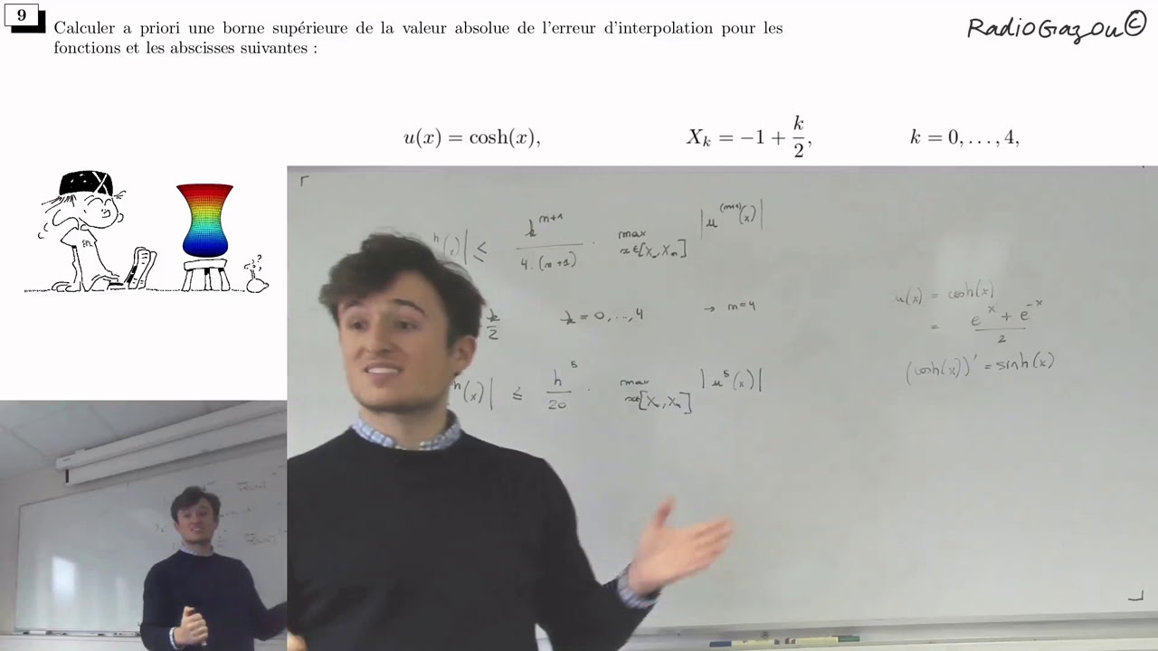 Méthodes numériques : exercice 9 - YouTube