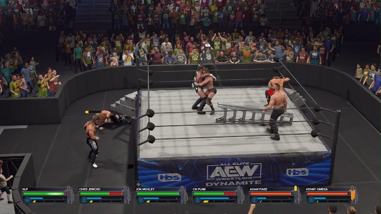 In This Very Ring on YouTube! 6-Way Ladder match for the AEW ...