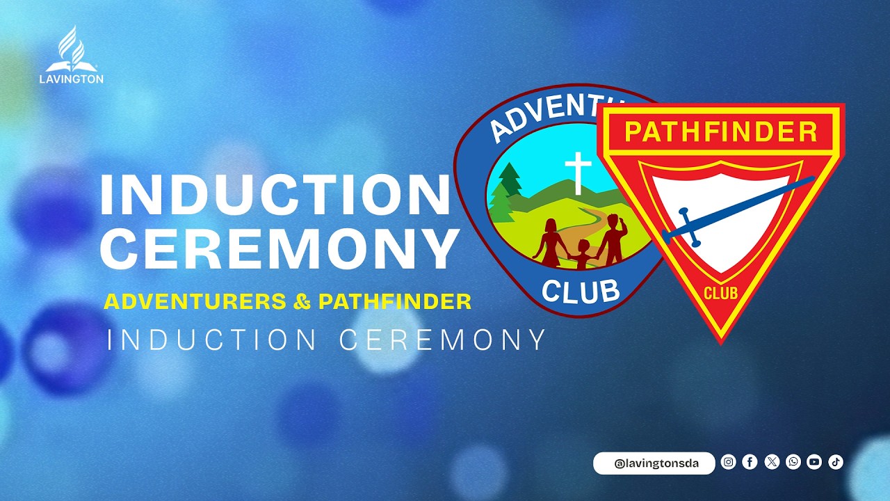 Adventurers & Pathfinders Induction Ceremony | Feb 7, 2026 - YouTube