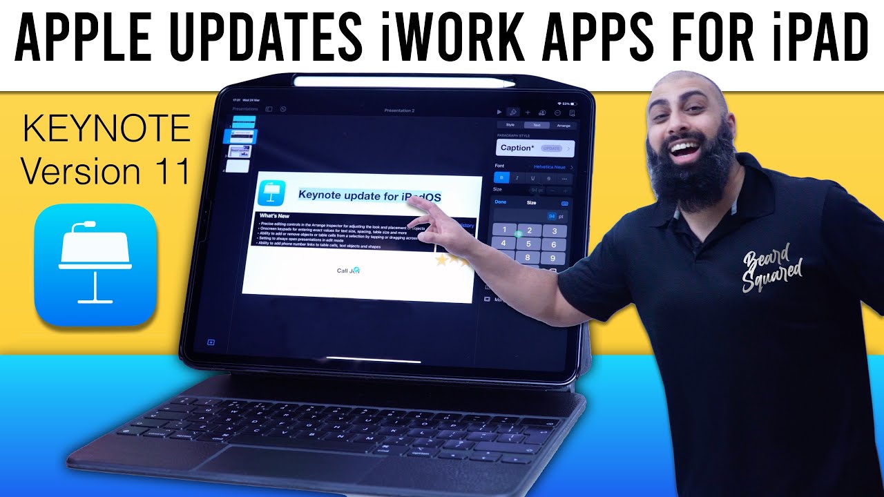 Use iWork Apps for iPad instead of MS Office - YouTube