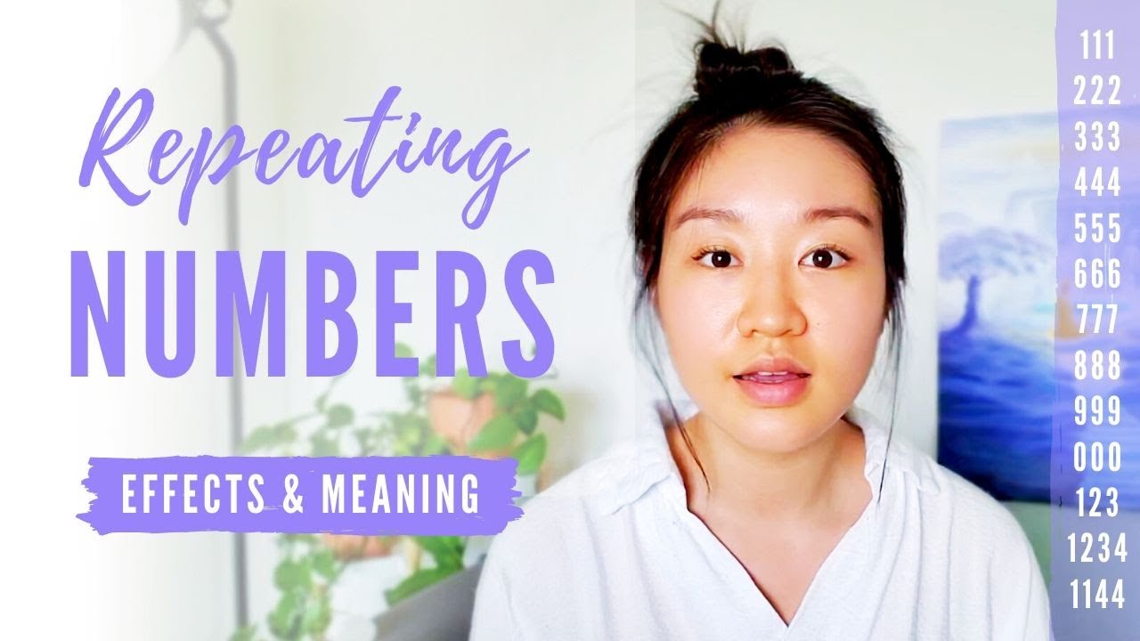 Repeating Numbers - meaning, numerology, how it affects you? - YouTube