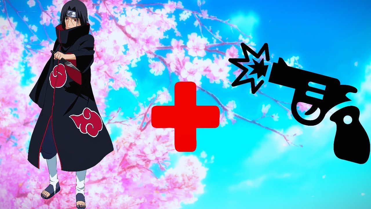 naruto character in gun mode 🔫 | itachi shoot gun - YouTube