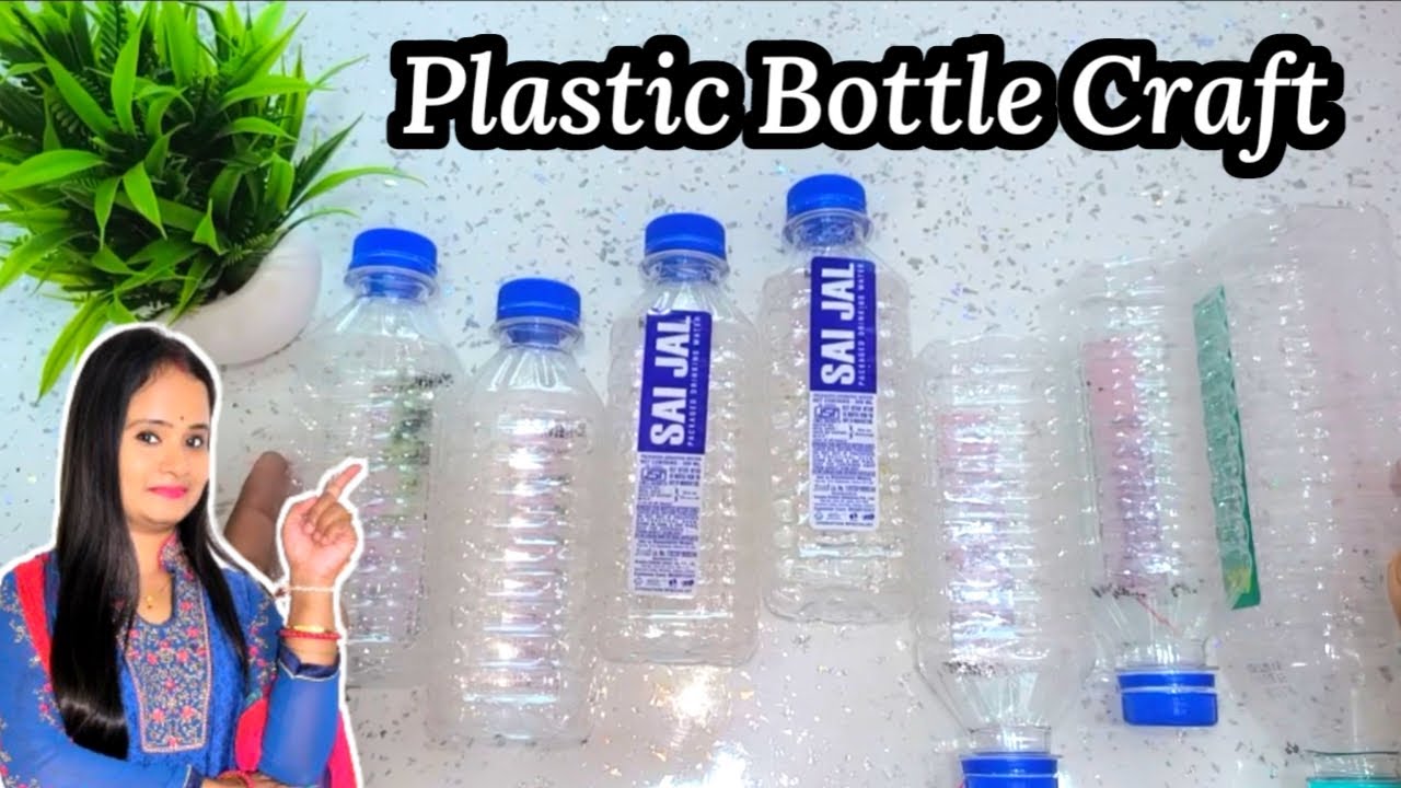 Waste Bottle Craft Ideas | Plastic Bottle Craft | Waste Material Craft ...