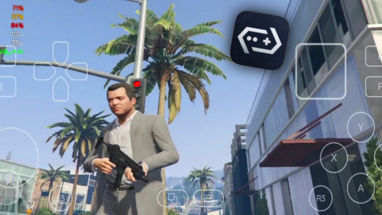 Gamefusion Emulator GTA 5 Test on Android 🔥 | 1080p 60FPS Ultra ...
