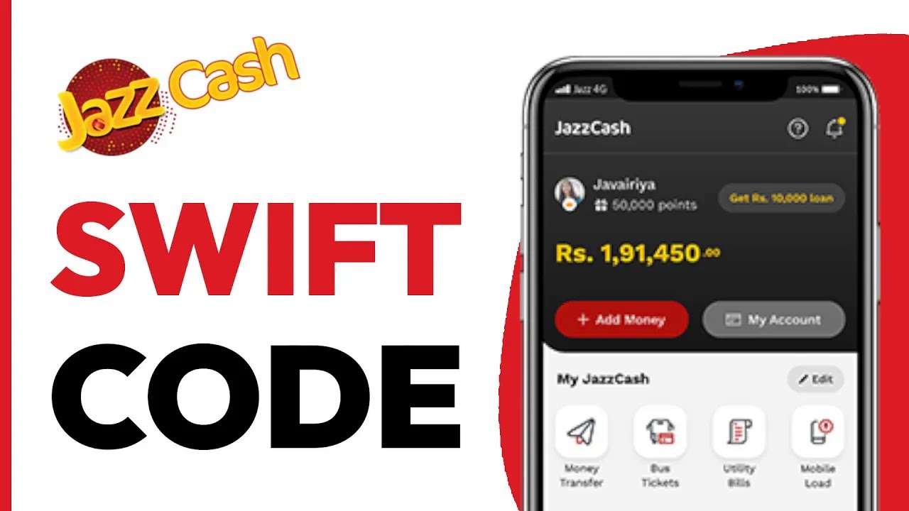 How To Find Jazzcash Swift Code - Full Guide 2025 - YouTube