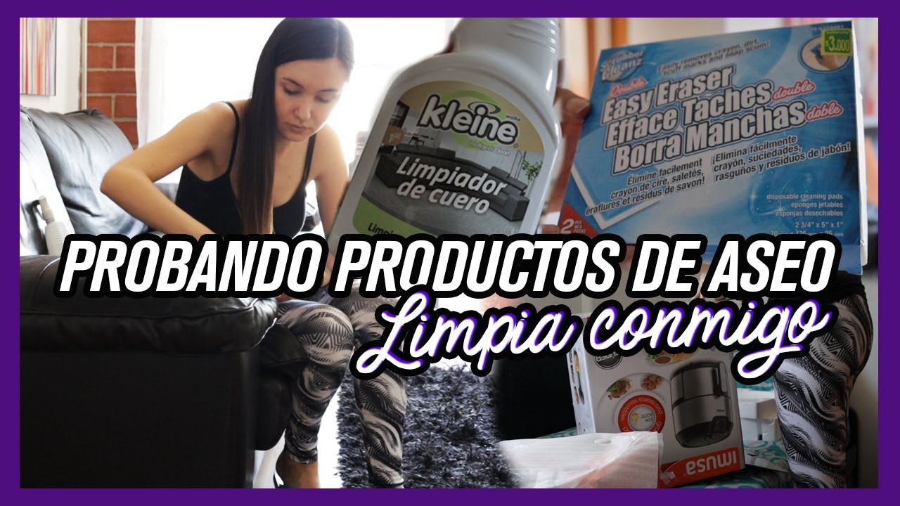COMPRÉ PRODUCTOS DE LIMPIEZA NUEVOS ¡VAMOS A PROBARLOS! | ACOMPÁÑAME A ...