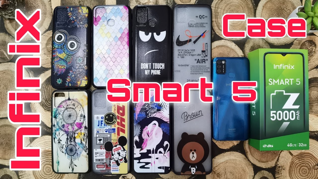 Case infinix smart 5 - YouTube