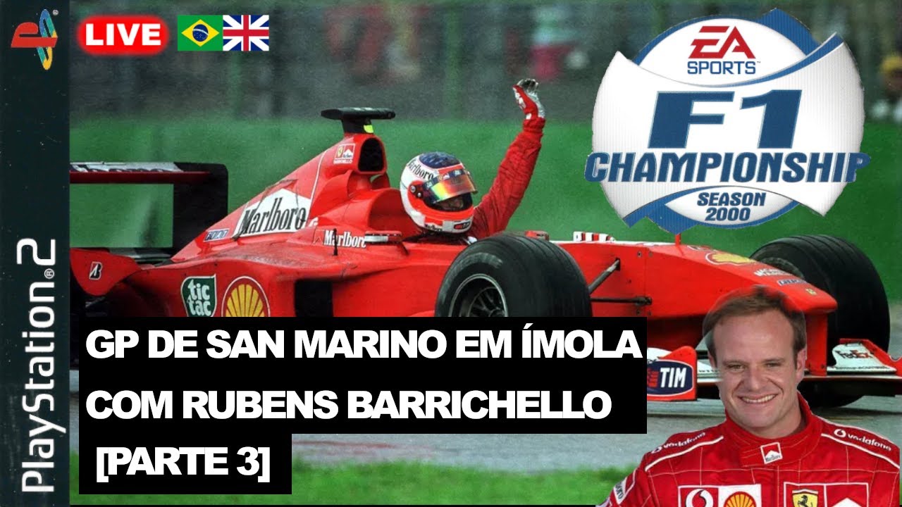 F1 2000 (PS2) - GP de San Marino em Ímola. Revanche da última corrida ...