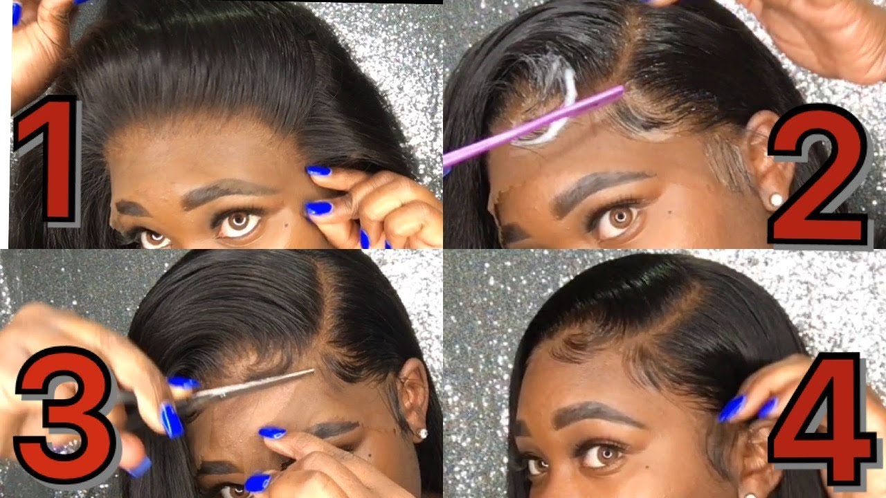 💕NEW GLUELESS METHOD💕BEGINNER FRIENDLY | 4STEP EASY SLAY💕| 13*4 ...