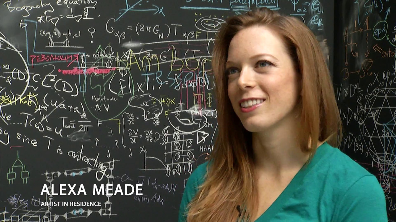 Alexa Meade's Living Chalkboard at Perimeter Institute of Theoretical ...