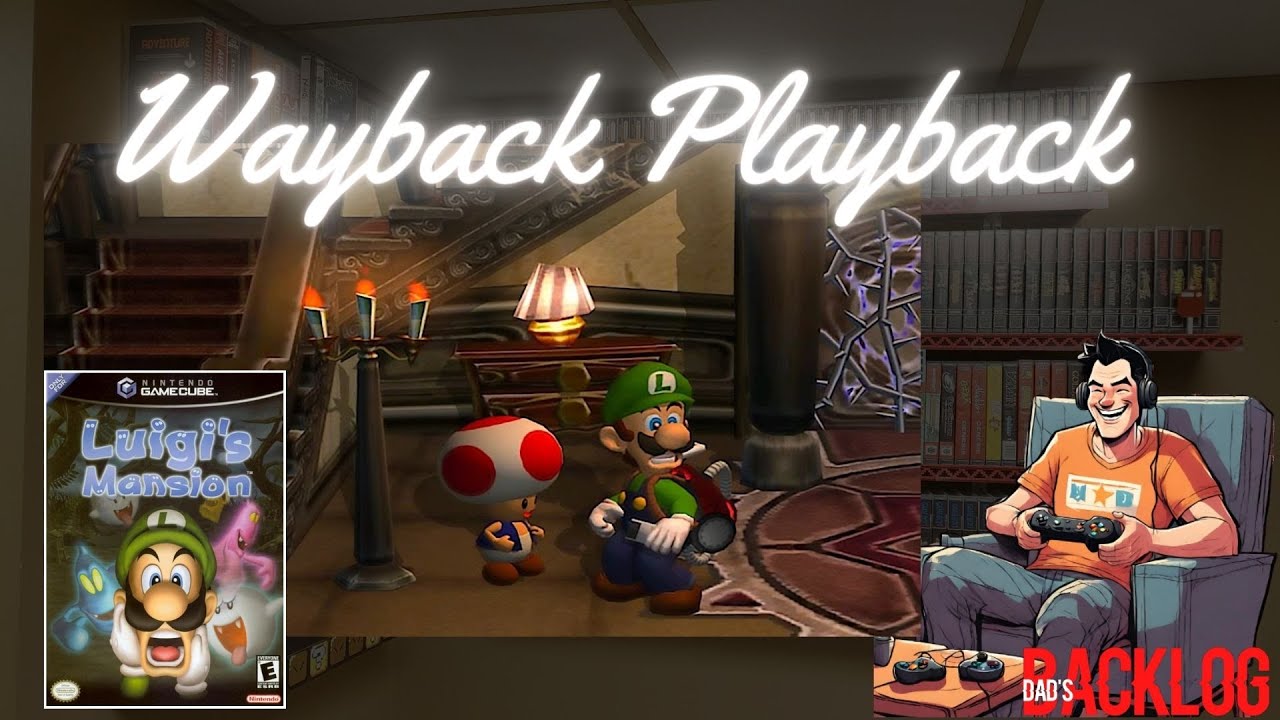 Wayback Playback - Luigi's Mansion - Game Cube 2001 - YouTube