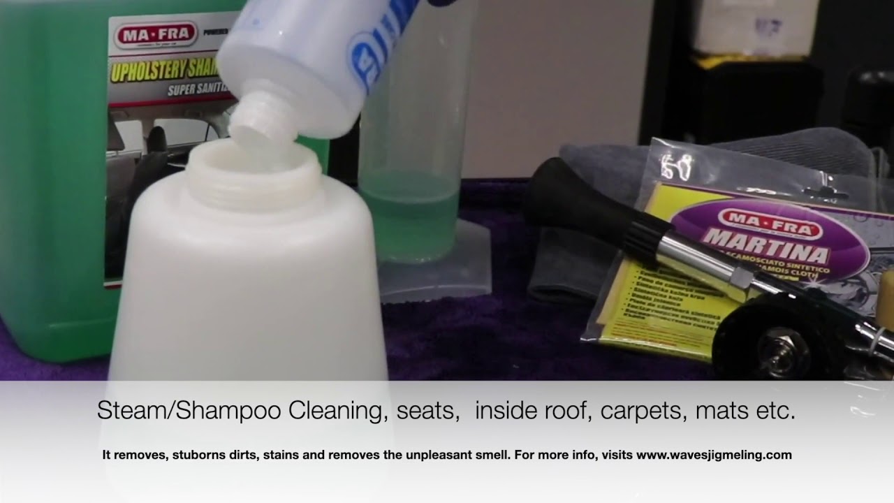 shampoo cleaning - YouTube