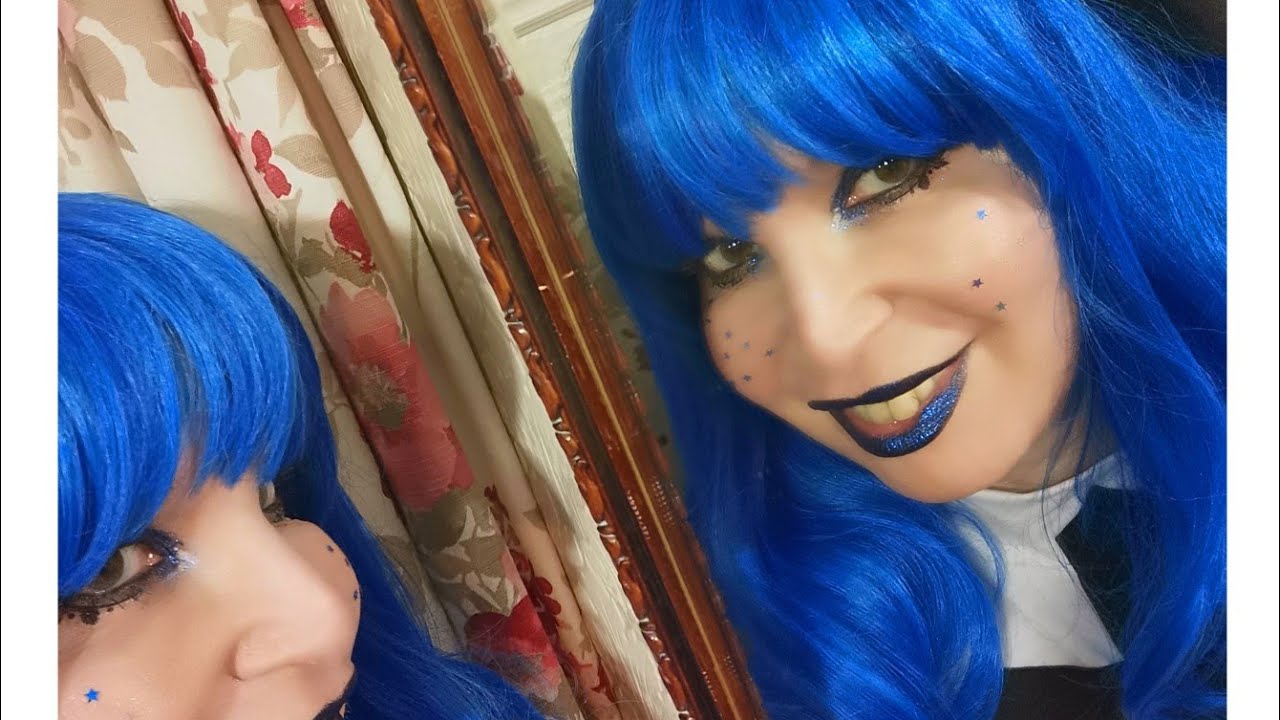 my blue nun fancy dress cosplay outfit for Halloween - YouTube
