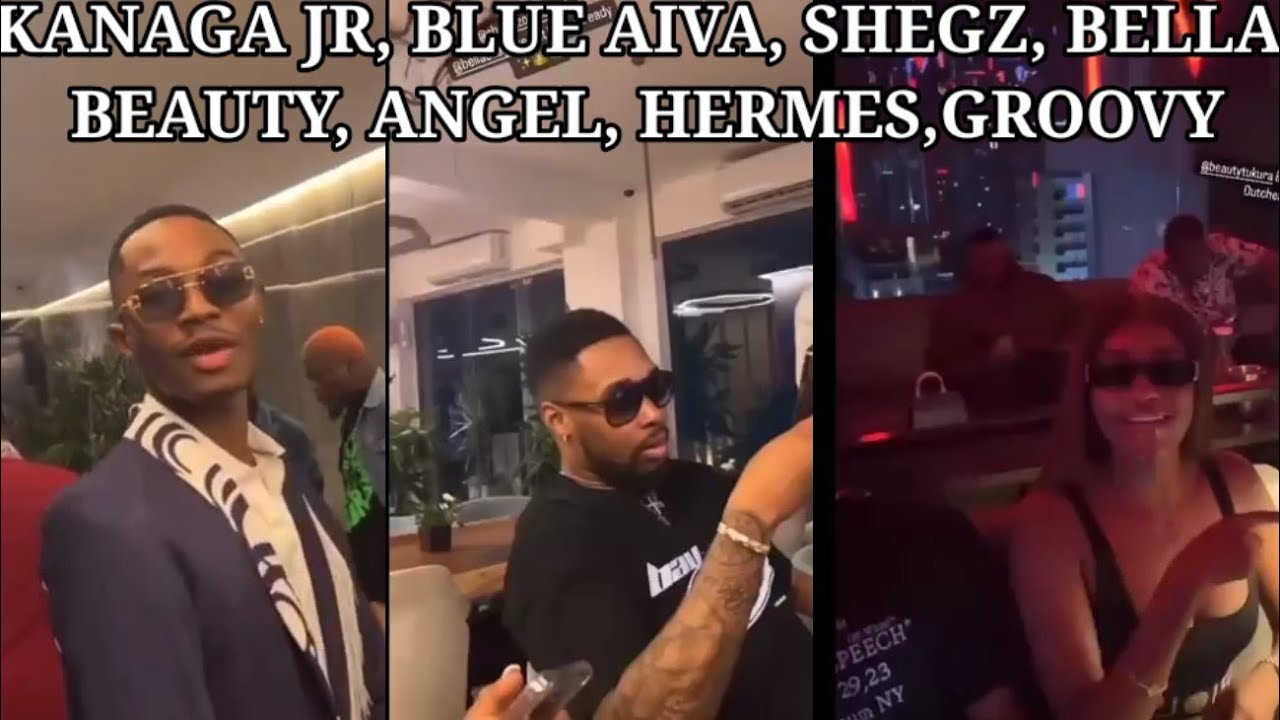 BLUE AIVA, TSATSII, KANAGA JR WITH SHEGZ, BELLA, BEAUTY, GROOVY, ANGEL ...