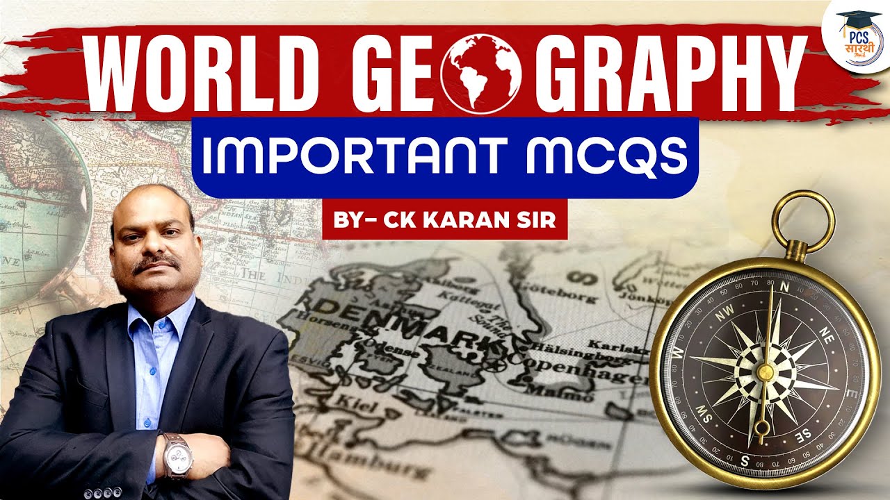 World Geography most Important MCQs | Geography for all competitive ...