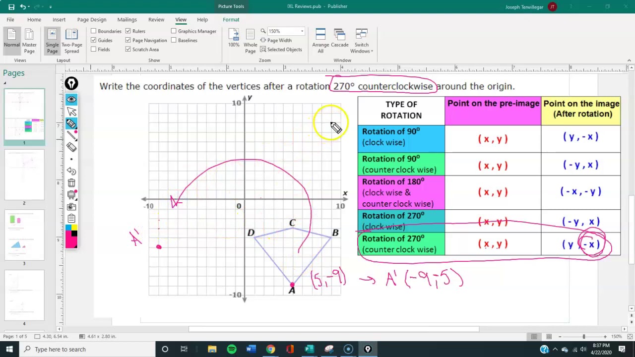 Geo Congruence in transformations review XQZ - YouTube