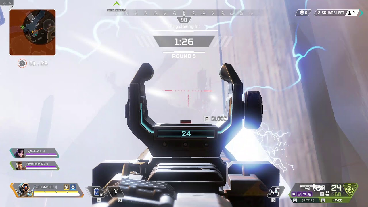 APEX LEGENDS | Havoc + selectfire 60+ damage - YouTube