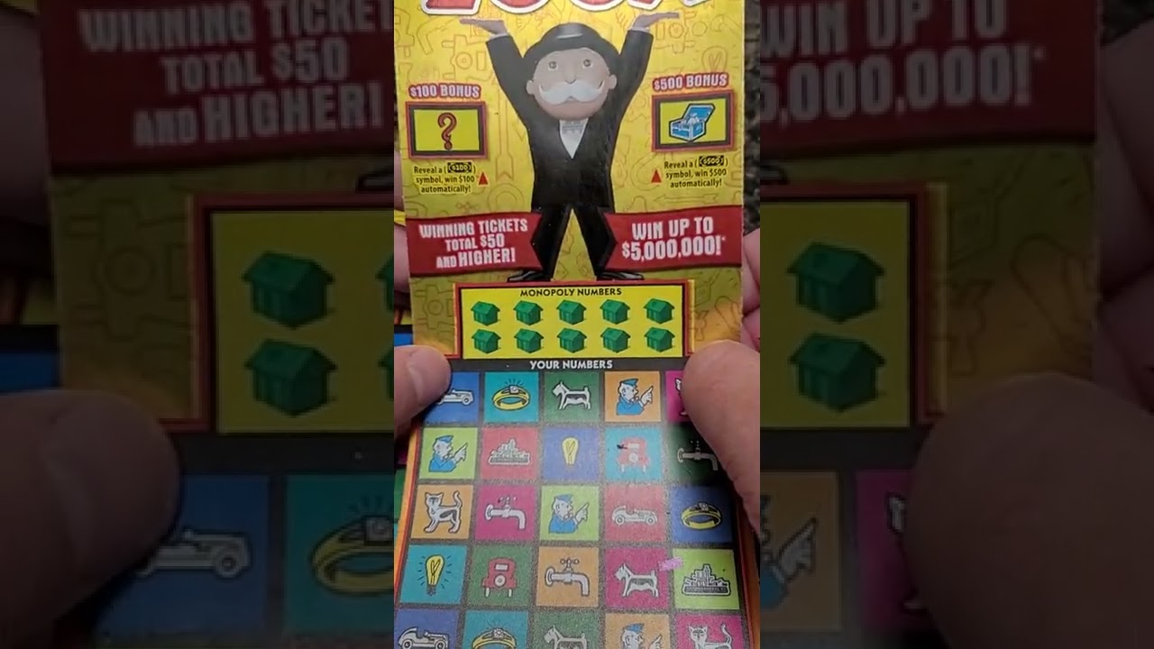 200X Monopoly Lottery Tickets from the Ohio Lottery! - YouTube