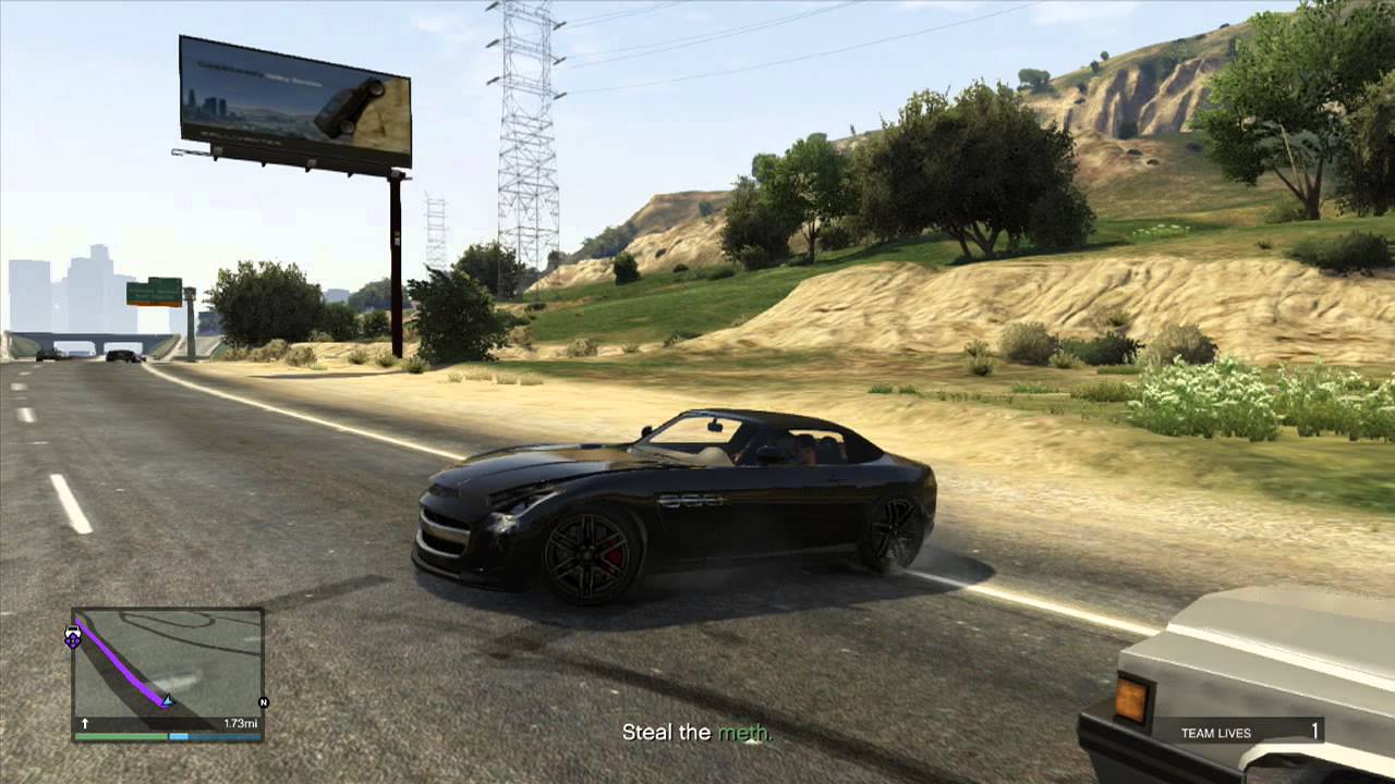 GTA 5 Online (Flood in The L.S River Mission) - YouTube