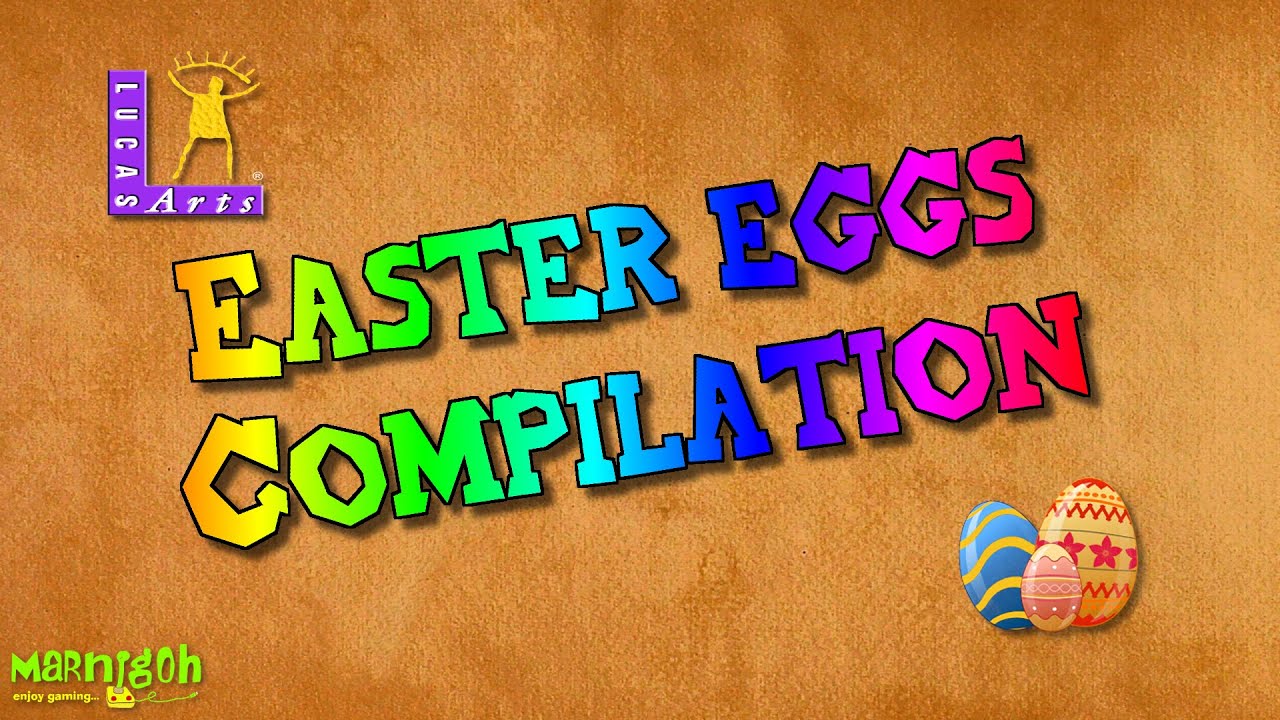 EASTER EGGS COMPILATION #01 🐣 Maniac Mansion / Day of the Tentacle (LucasArts) [HD+][DEUTSCH ...
