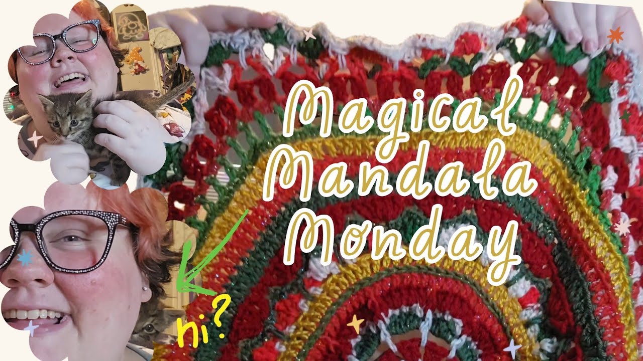 Magical Mandala Monday week 5 and Chatting! - YouTube