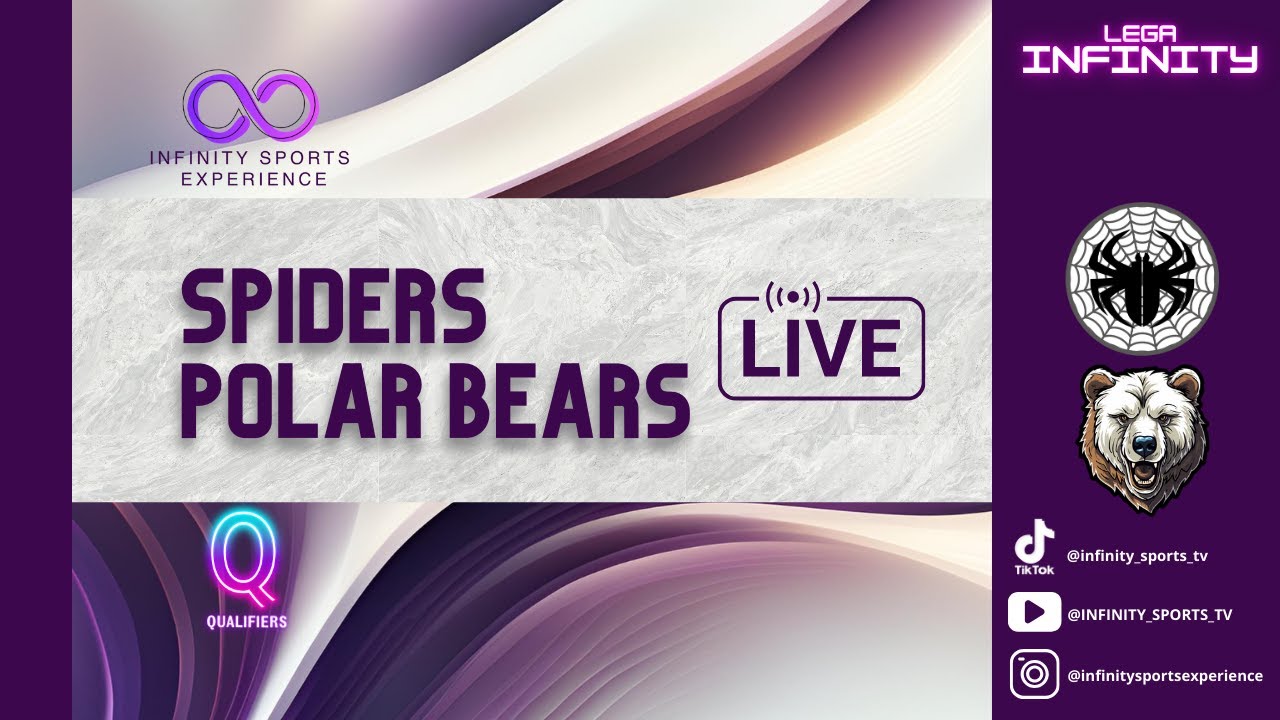 SPIDERS VS POLAR BEARS | LEGA INFINITY QUALIFIERS | ROUND 1 - YouTube