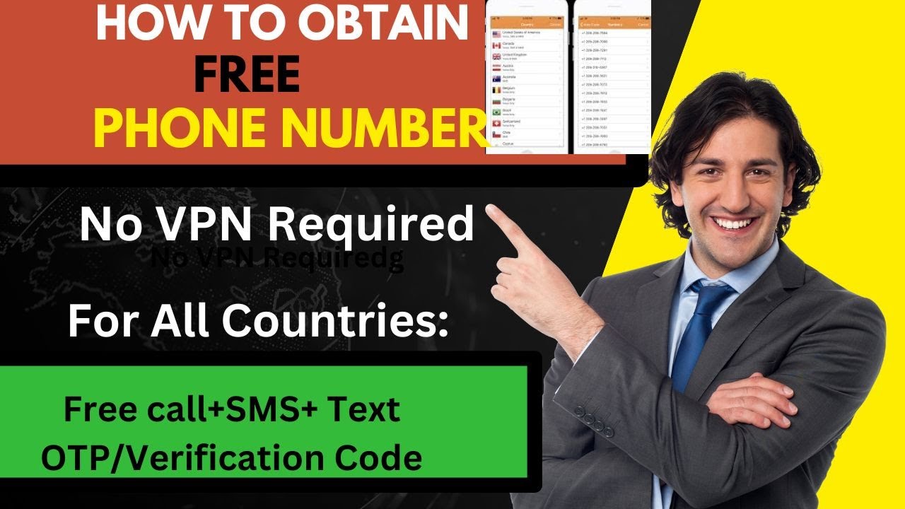 How to obtain a free virtual phone number for ANY COUNTRY - YouTube